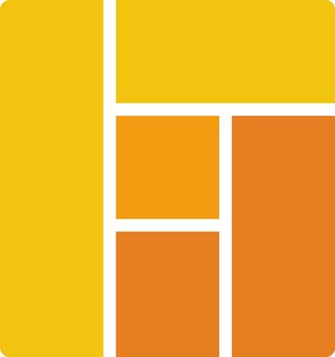 Icon of parquet plank pattern Royalty Free Vector Image