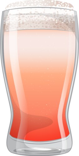 A fizzy cola drink in glass Royalty Free Vector Image