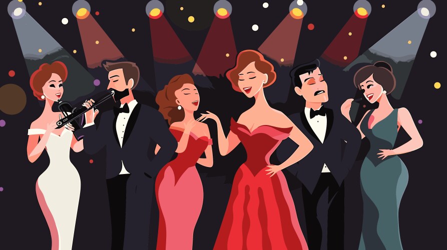 Party Gathering Vector Images (over 5,600)