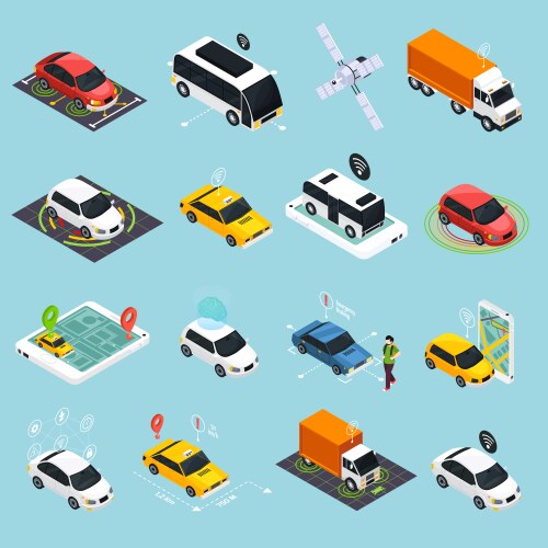 Isometric Vehicle Vector Images (over 48,000)
