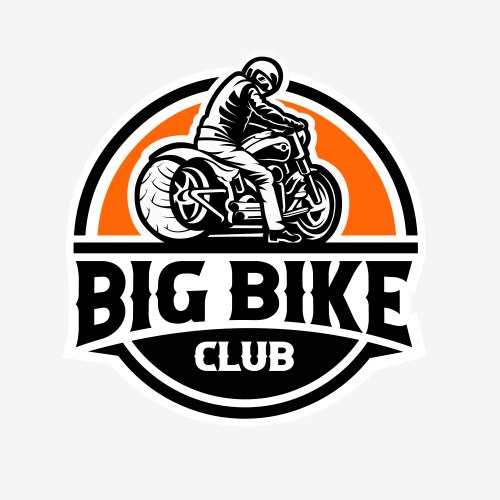 Biker sticker set Royalty Free Vector Image - VectorStock