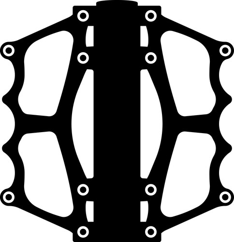 Bike pedal icon Royalty Free Vector Image - VectorStock