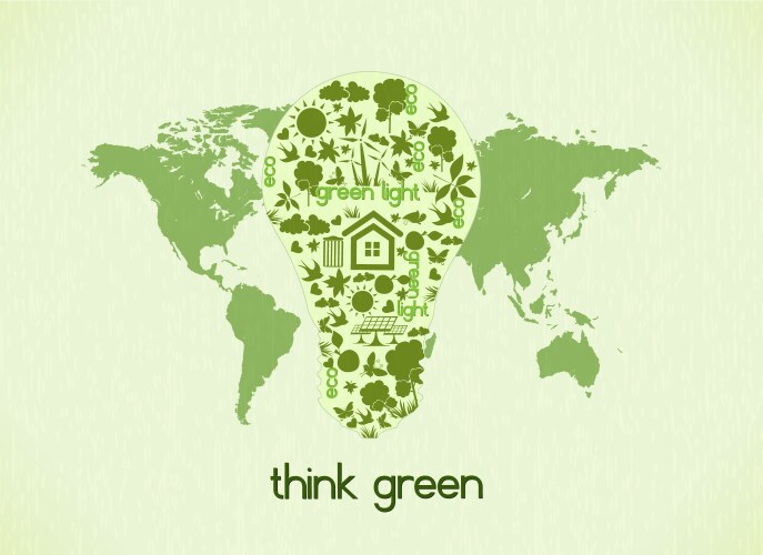 Eco design Royalty Free Vector Image - VectorStock