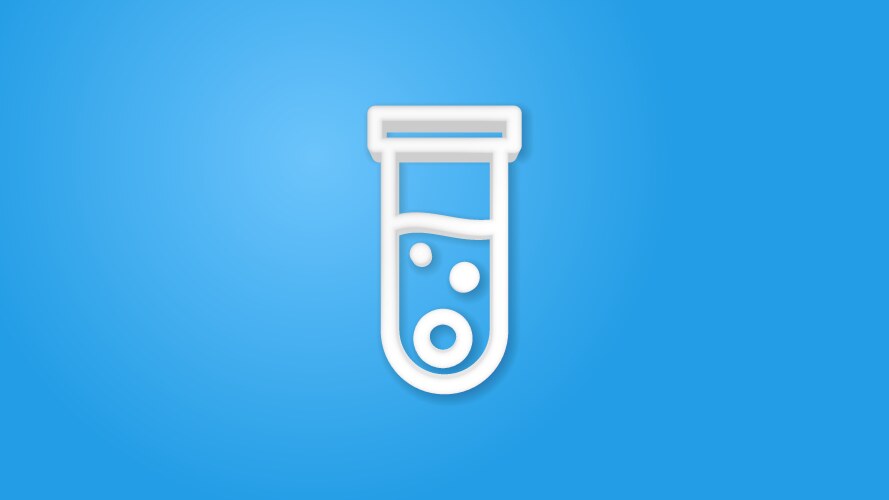 Beaker realistic Royalty Free Vector Image - VectorStock