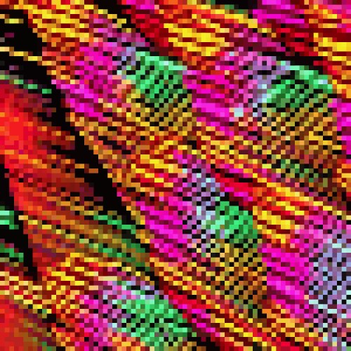 8-bit pixel abstract backdrop background Vector Image