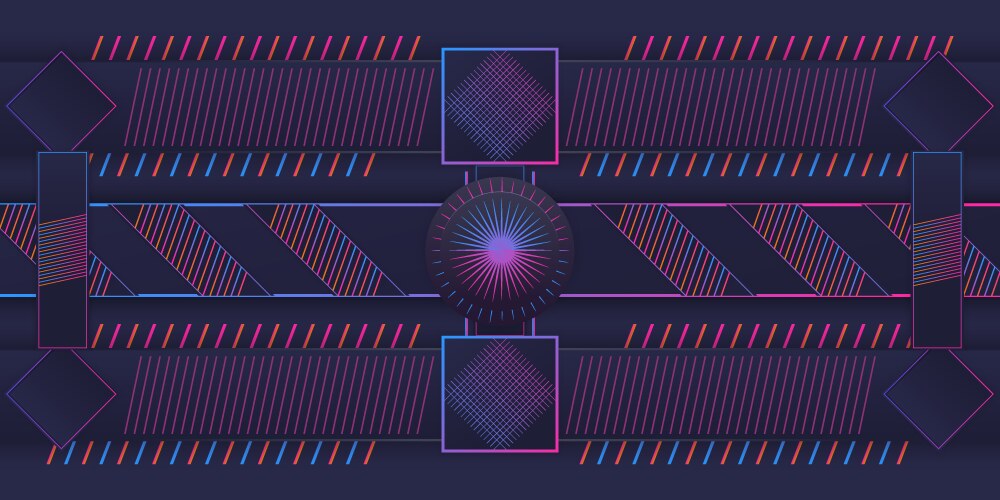 Abstract rectangle background design Royalty Free Vector