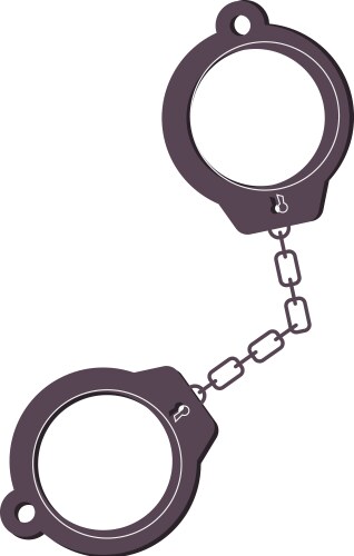 Cartoon policeman chasing a thief Royalty Free Vector Image