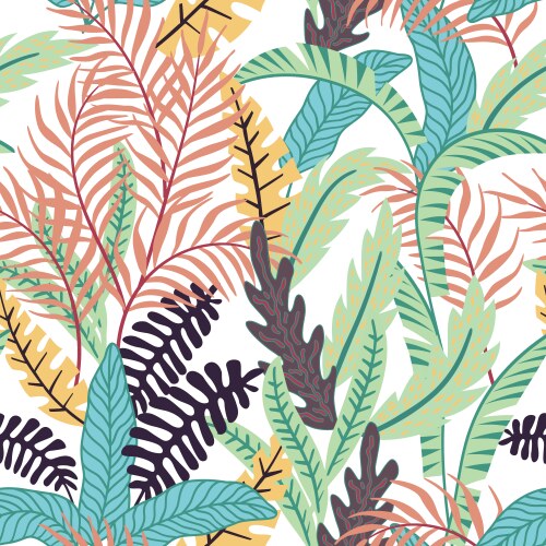 Jungle Leaves Cartoon Background Vector Images (over 6,500)