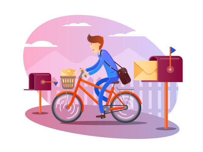 Postman Flat Vector Images (over 4,300)
