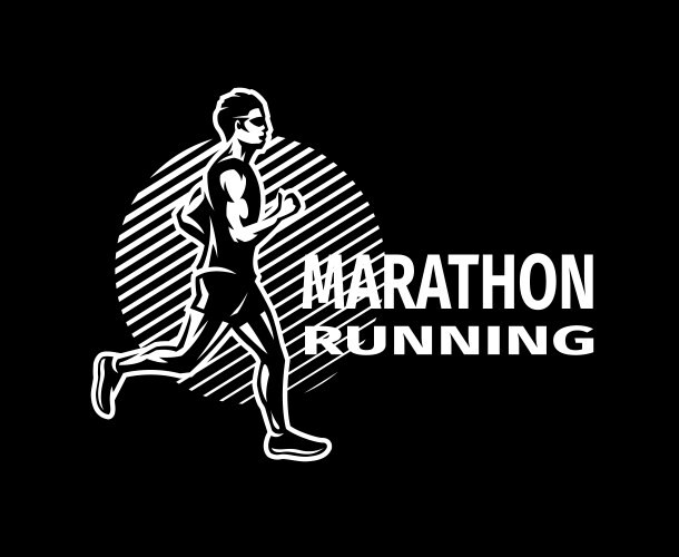 Marathon Runner Logo Vector Images (over 4,400)