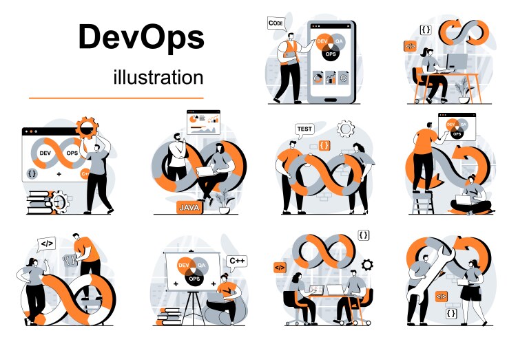 Devops Icon Vector Images (over 1,000)