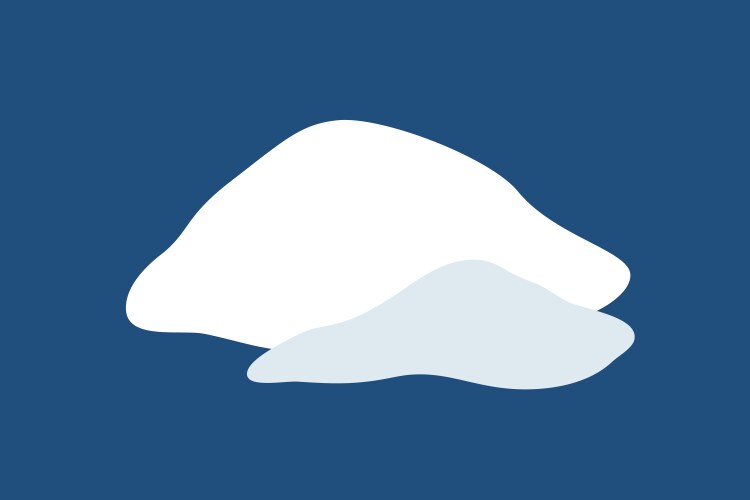 Realistic snowdrifts winter snowy abstract Vector Image