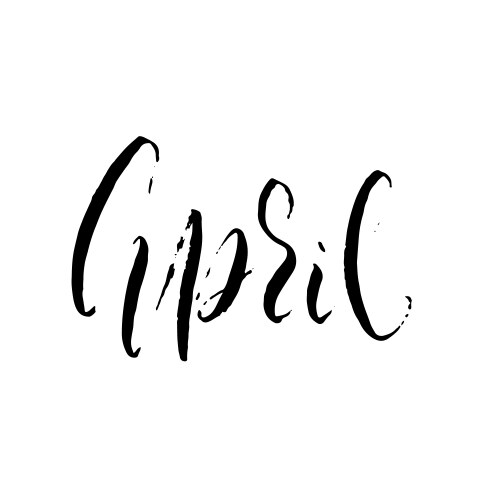 April Calligraphy Vector Images (over 4,300)