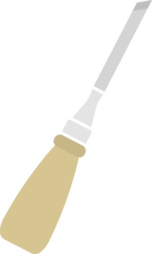 Chisel Royalty Free Vector Image - VectorStock