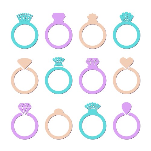 Engagement Ring Vector Images (over 50,000)