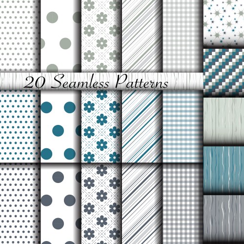 Classic patterns Royalty Free Vector Image - VectorStock
