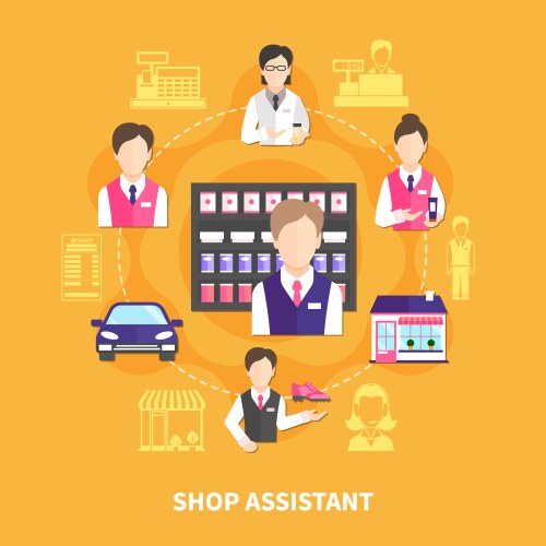 Sales Assistant Vector Images (over 6,500)