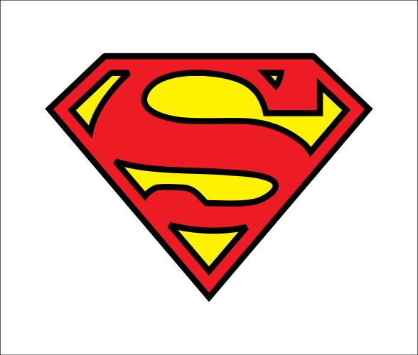 Superman Black and White Vector Images (over 1,300)
