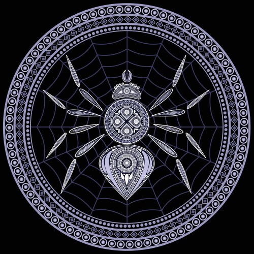 Spider Web Circle Vector Images (over 1,100)