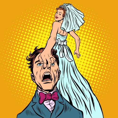 Funny Husband Wife Cartoons Vector Images (over 2,300)