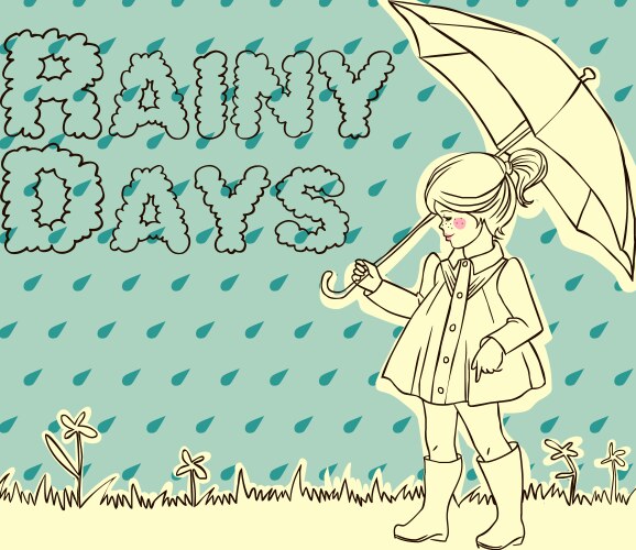 Rainy Day Cartoon Vector Images (over 2,700)