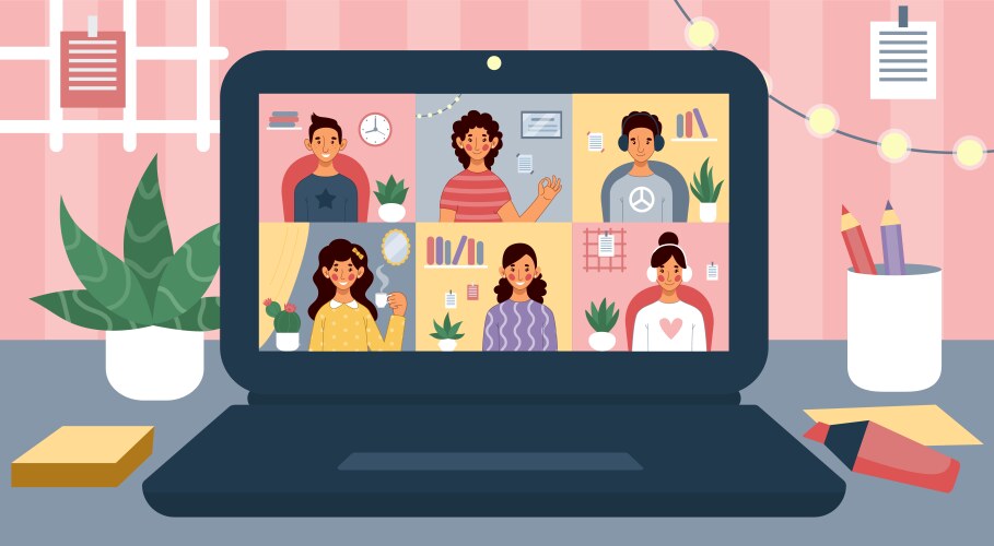 Zoom Online Vector Images (over 9,500)