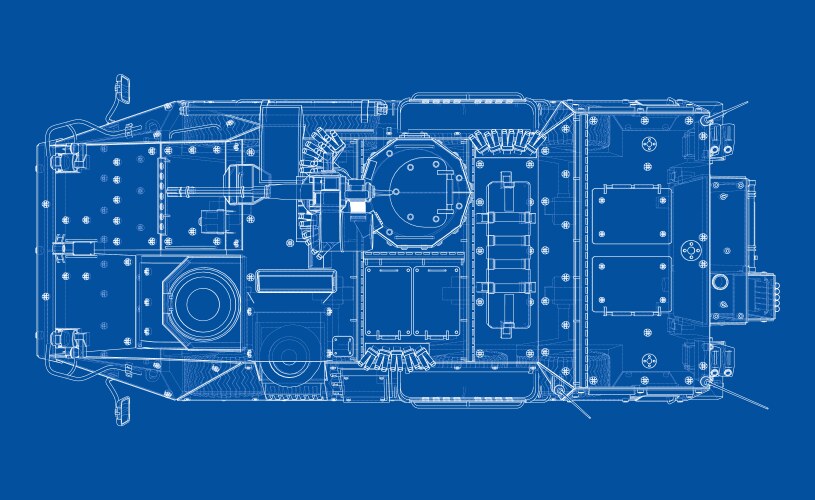 Vehicle Wireframe Vector Images (over 5,600)