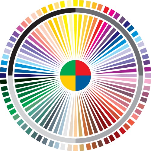 Color spectrum Royalty Free Vector Image - VectorStock