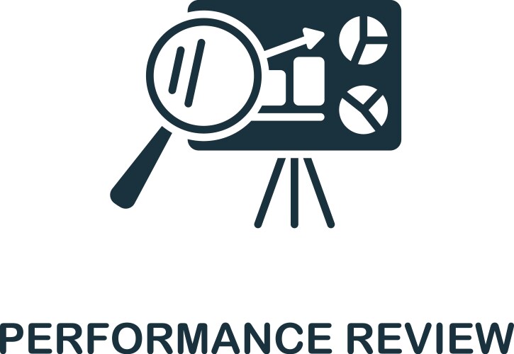 Employee evaluation and performance review Vector Image