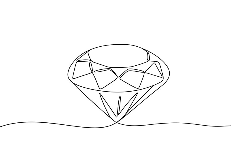 Diamond Line Art Vector Images (over 59,000)