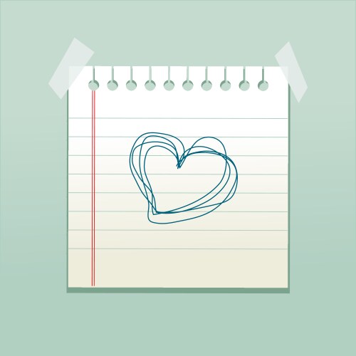 Love stamps Royalty Free Vector Image - VectorStock