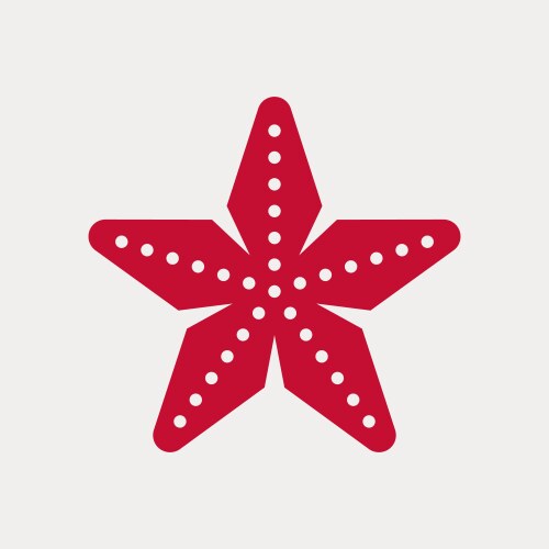 Starfish logo Royalty Free Vector Image - VectorStock