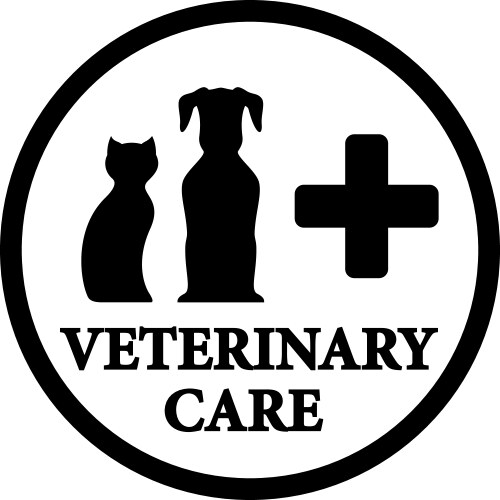 Veterinary symbol Royalty Free Vector Image - VectorStock