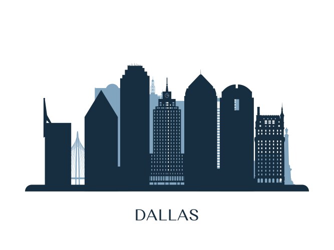 Dallas Silhouette Vector Images (over 620)
