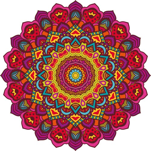 Mandala Royalty Free Vector Image - VectorStock