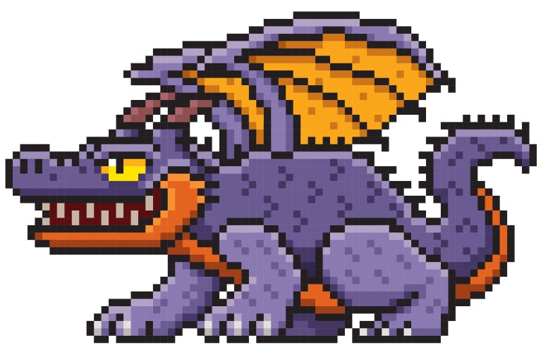 8 Bit Monsters Vector Images (over 660)