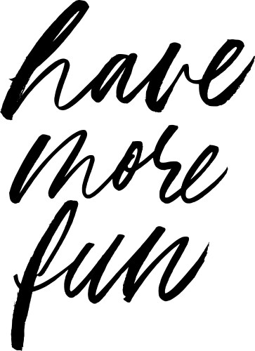 Have a nice weekend phrase lettering Royalty Free Vector