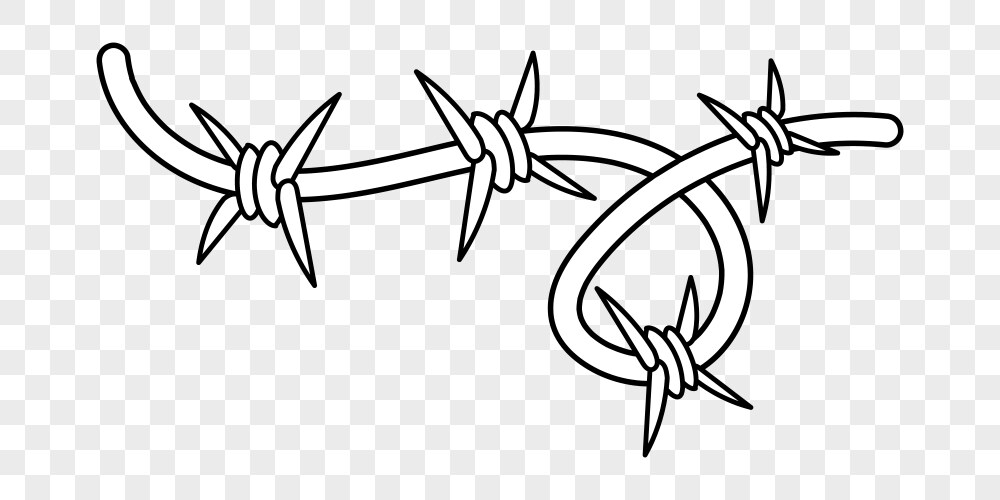 Barbed Wire Fence Cartoon Vector Images (over 130)