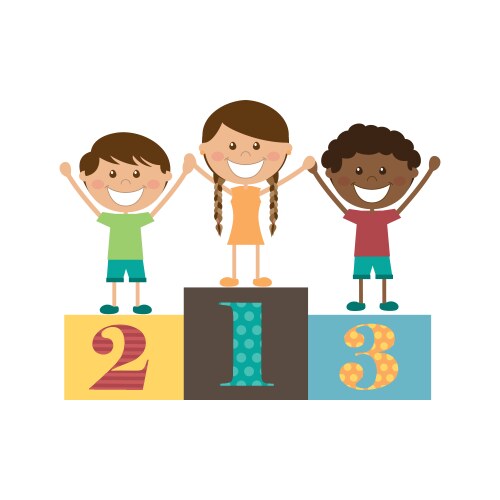 Children Win Vector Images (over 2,500)