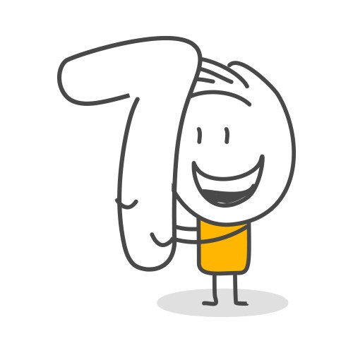 Stickman Numbers Vector Images (over 160)