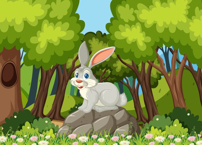 Sitting Rabbit Cartoon Vector Images (over 4,900)