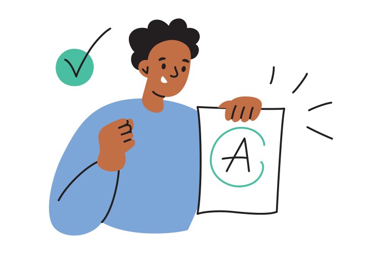 Exam Success Cards Vector Images (over 480)