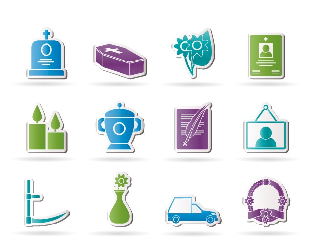 Funeral Flower Vector Images (over 4,100)