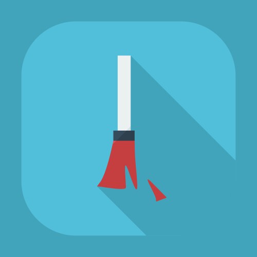 Flat modern design with shadow icons varnish Vector Image