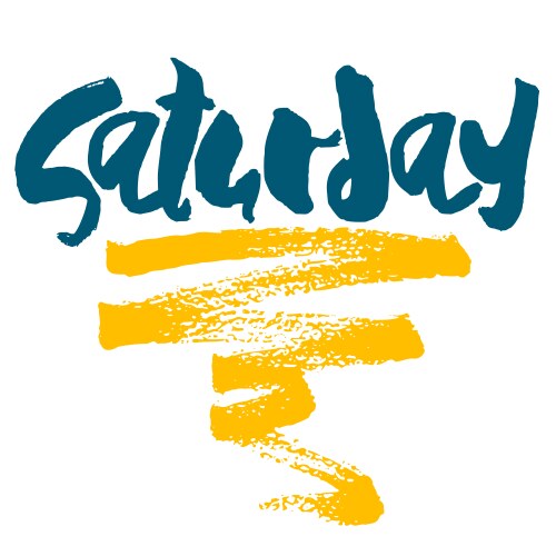 Saturday Royalty Free Vector Image - VectorStock