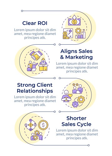 Types of breeding infographic circles flowchart Vector Image