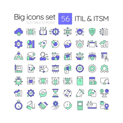 It Service Management Icons Vector Images (over 110,000)