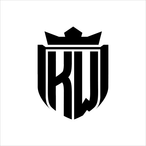 Kw Monogram Vector Images (over 1,400)
