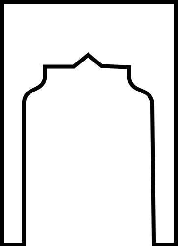 Arabic Gate Door Vector Images (over 1,200)