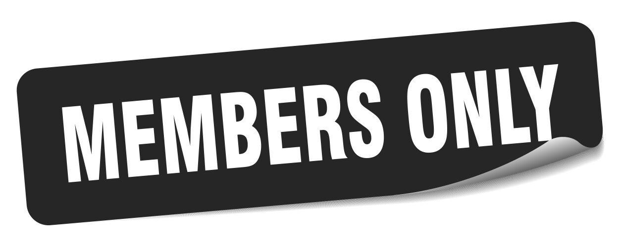 Members Only Logo Members Only Designs, Themes, Templates And